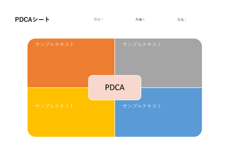 すぐに使えるPDCAテンプレート（Excel・PDF）無料・登録不要 | ビズ研
